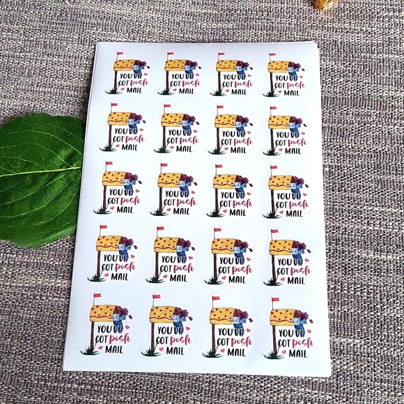 Posh | Office | 0 Youve Got Posh Mail Stickers For Packages | Poshmark